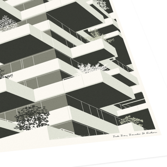 Trudo Toren Eindhoven illustratie - Eindelyk lekker Eindhovens